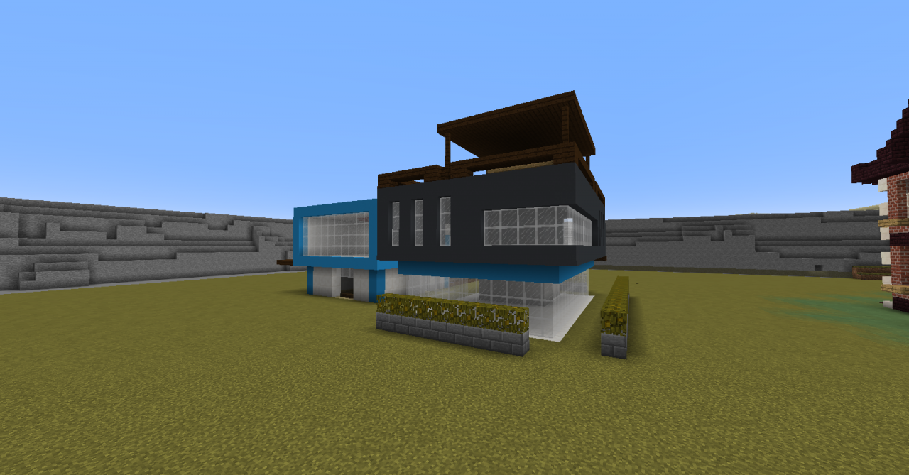 Modern house (Without interior) Minecraft Map