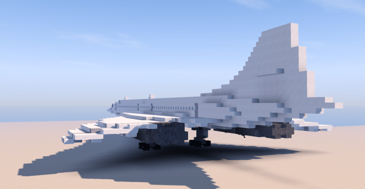 Aérospatiale Concorde [1.5:1 Scale] Minecraft Map