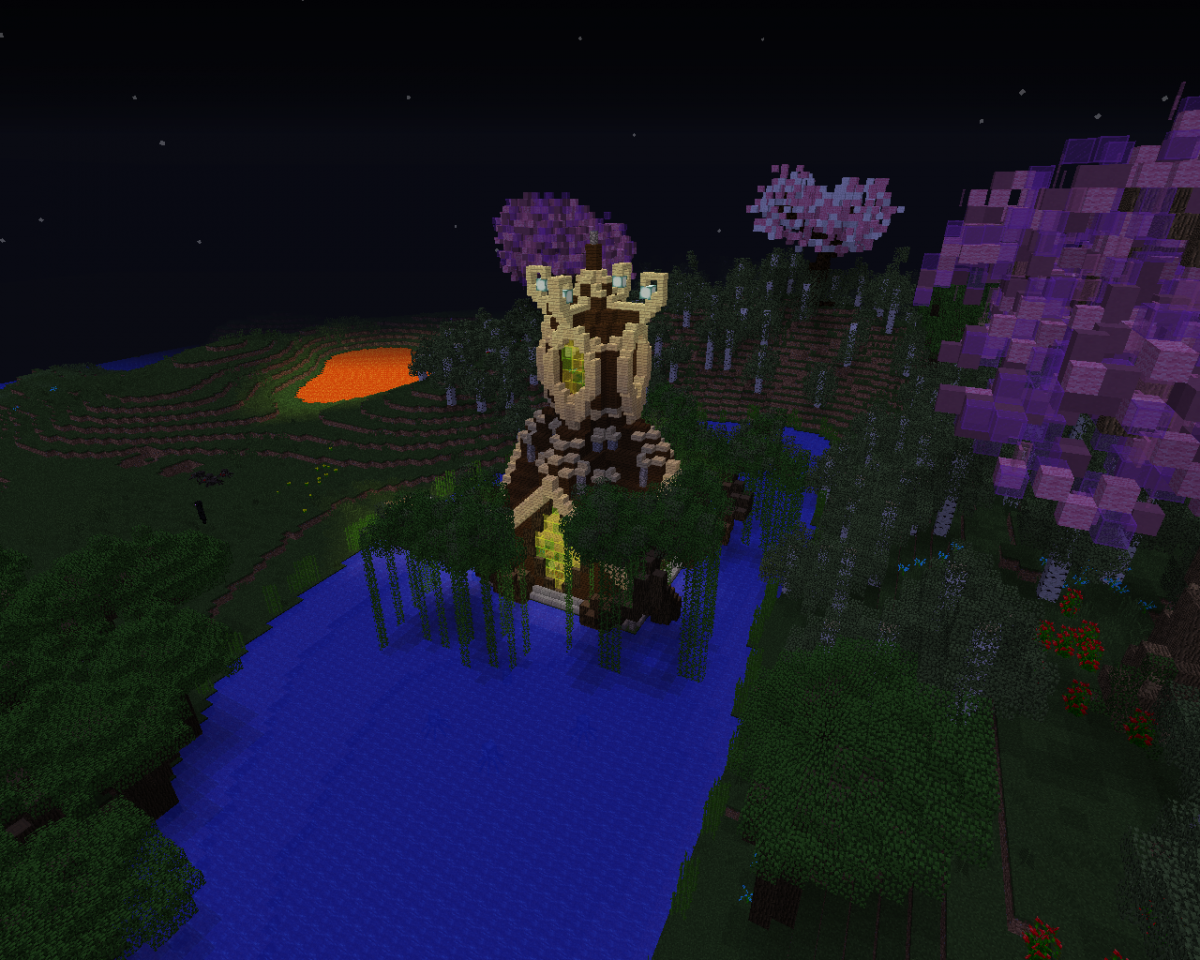 Elven Home Minecraft Map