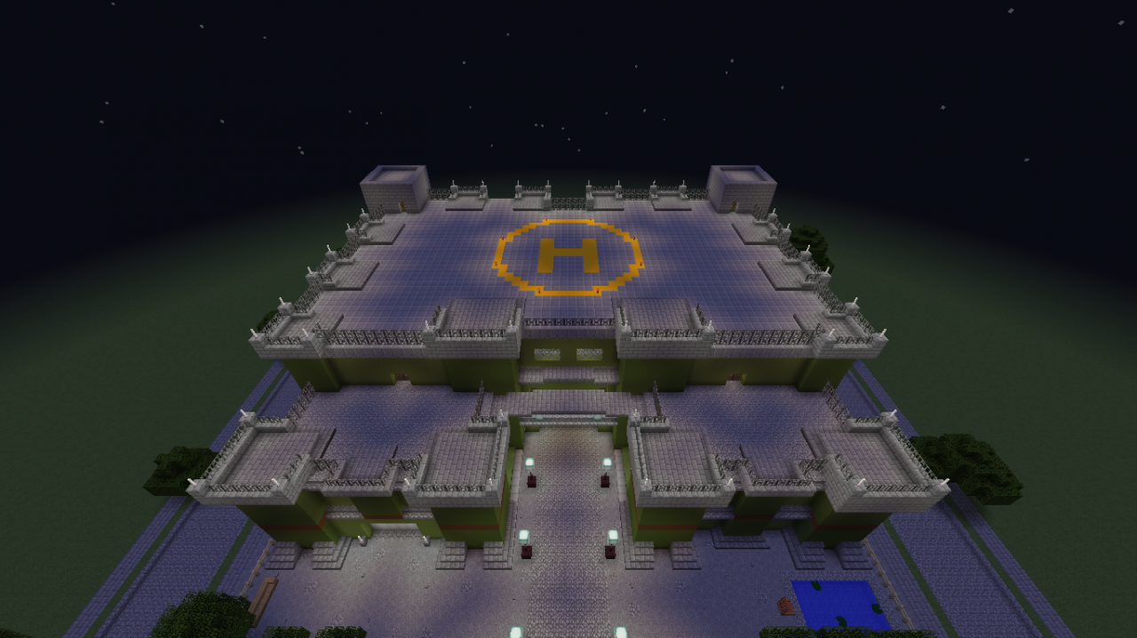 Military Style Home Minecraft Map