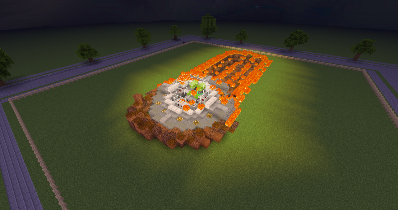 [Contest] Alien Crash - Behind the Picket Fence Minecraft Map