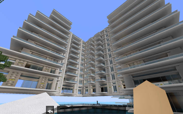 Miami Beach Residences Minecraft Map