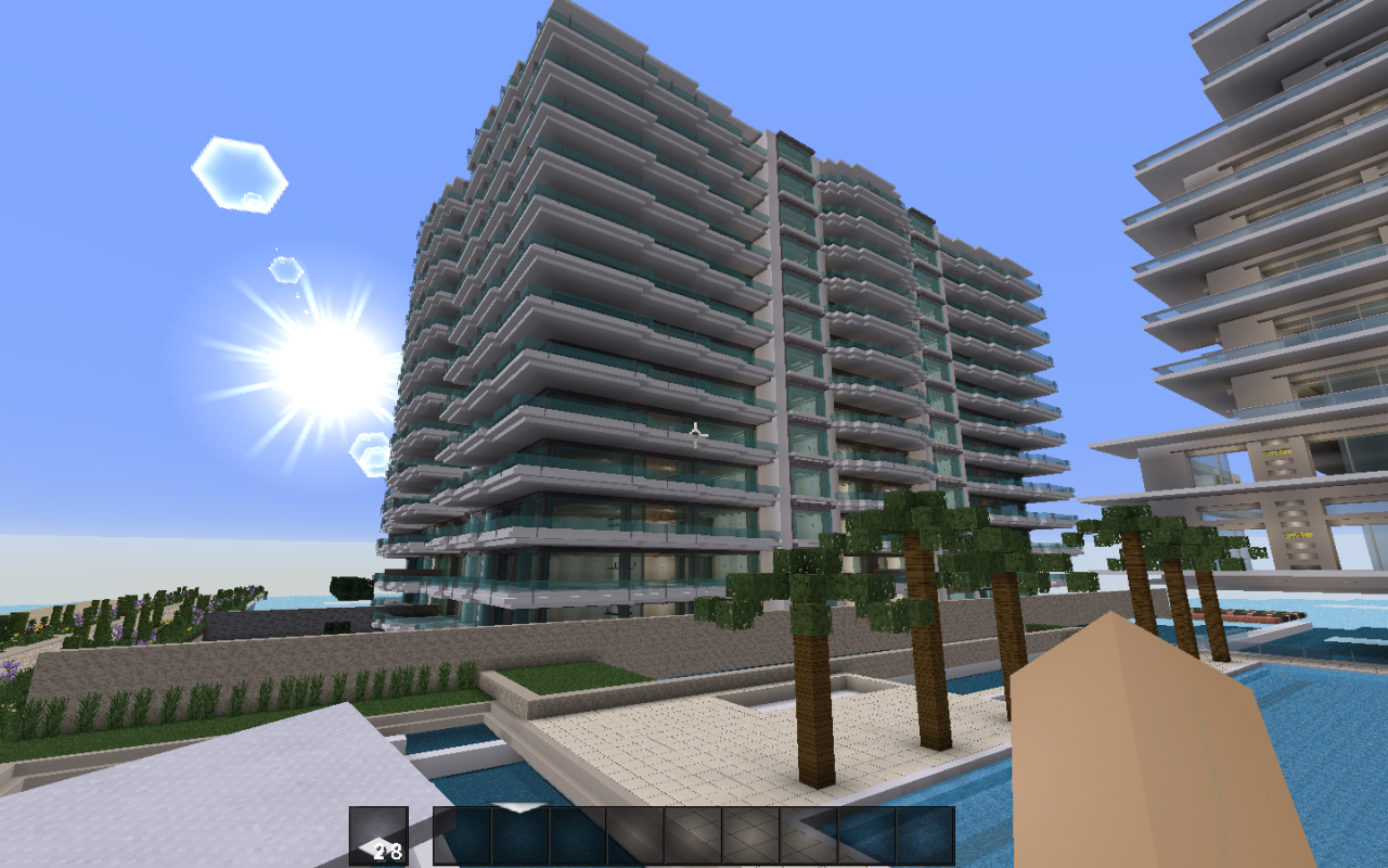 Miami Beach Residences Minecraft Map