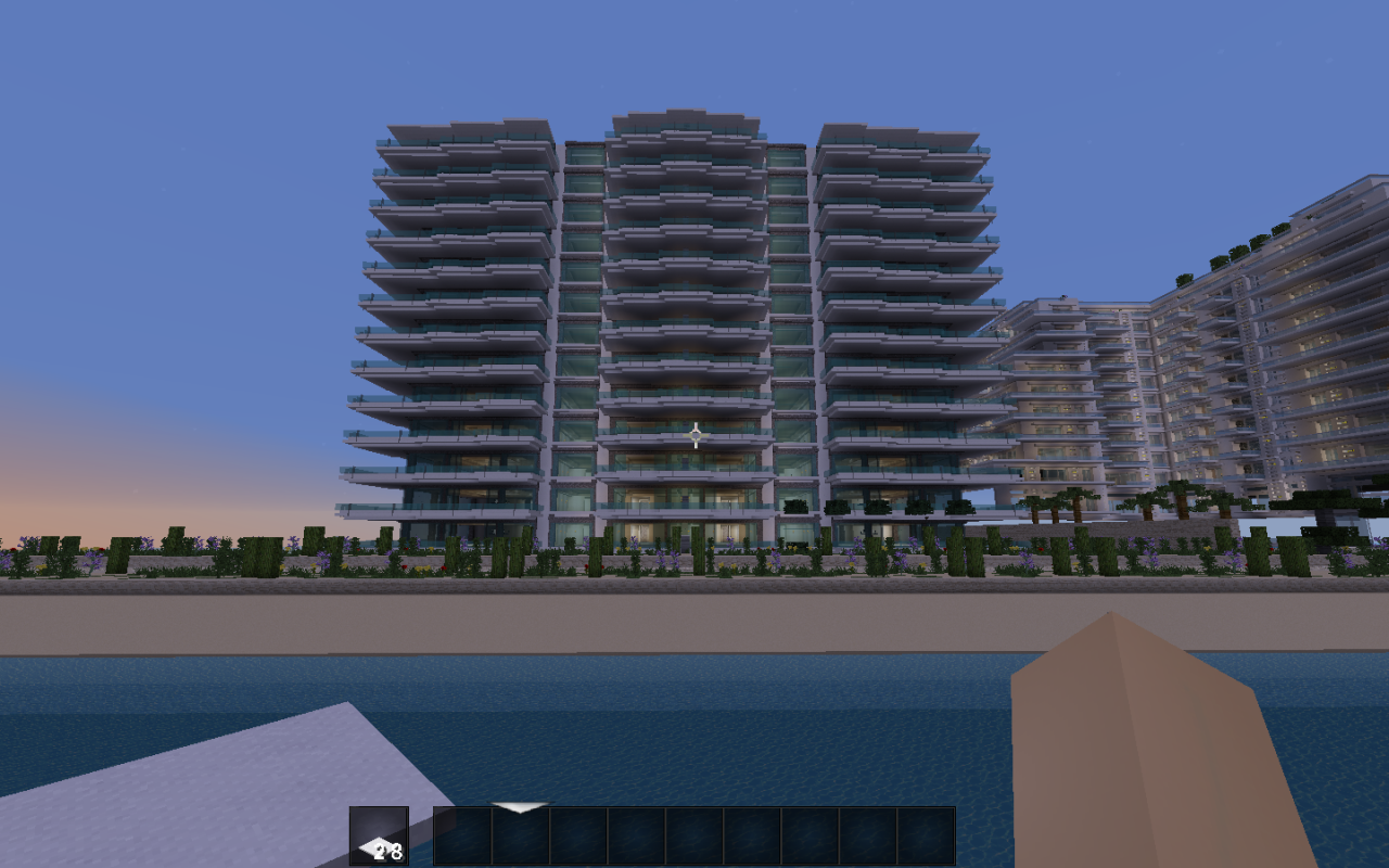 Miami Beach Residences Minecraft Map
