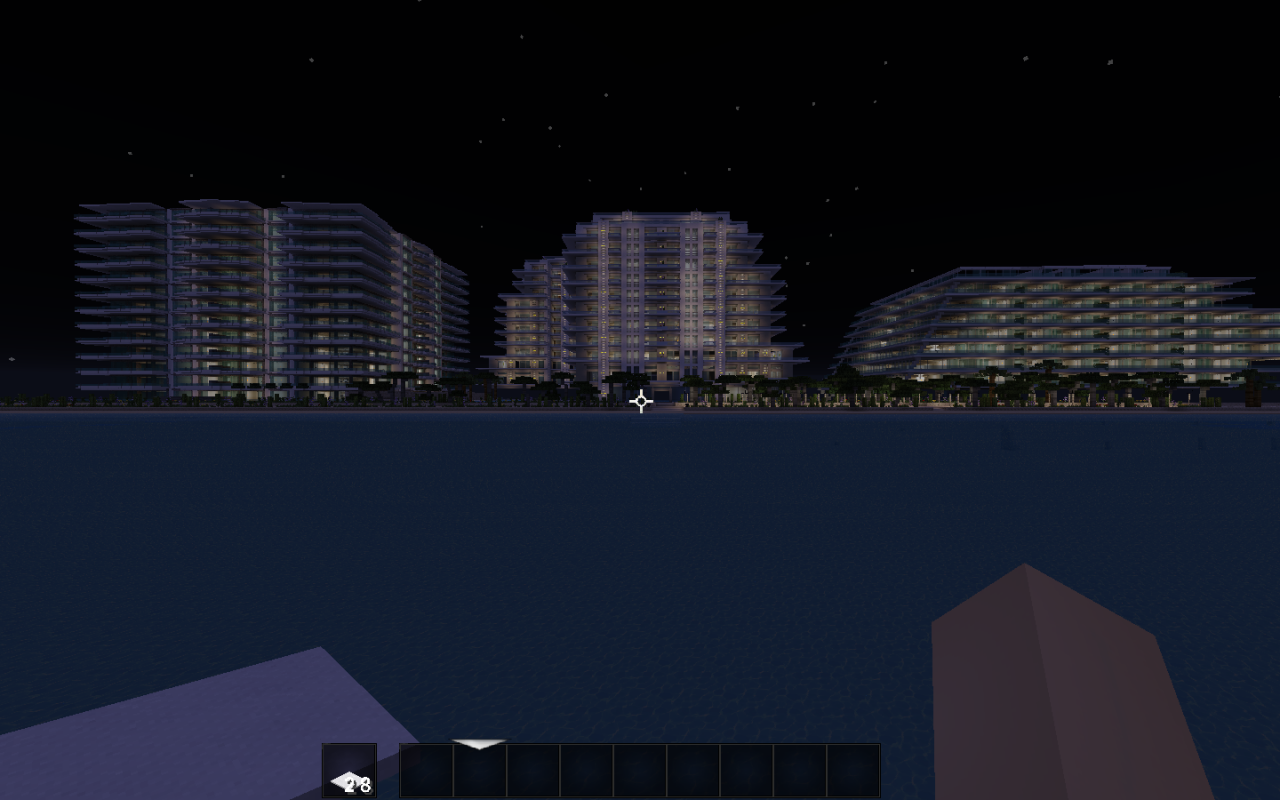 Miami Beach Residences Minecraft Map