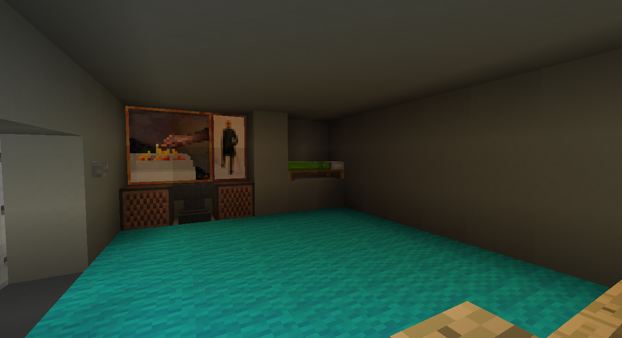 Cool Space Ship Minecraft Map