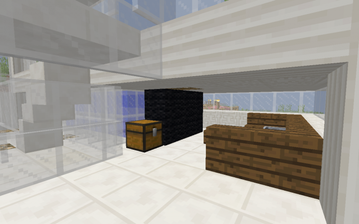 OP modern house Minecraft Map