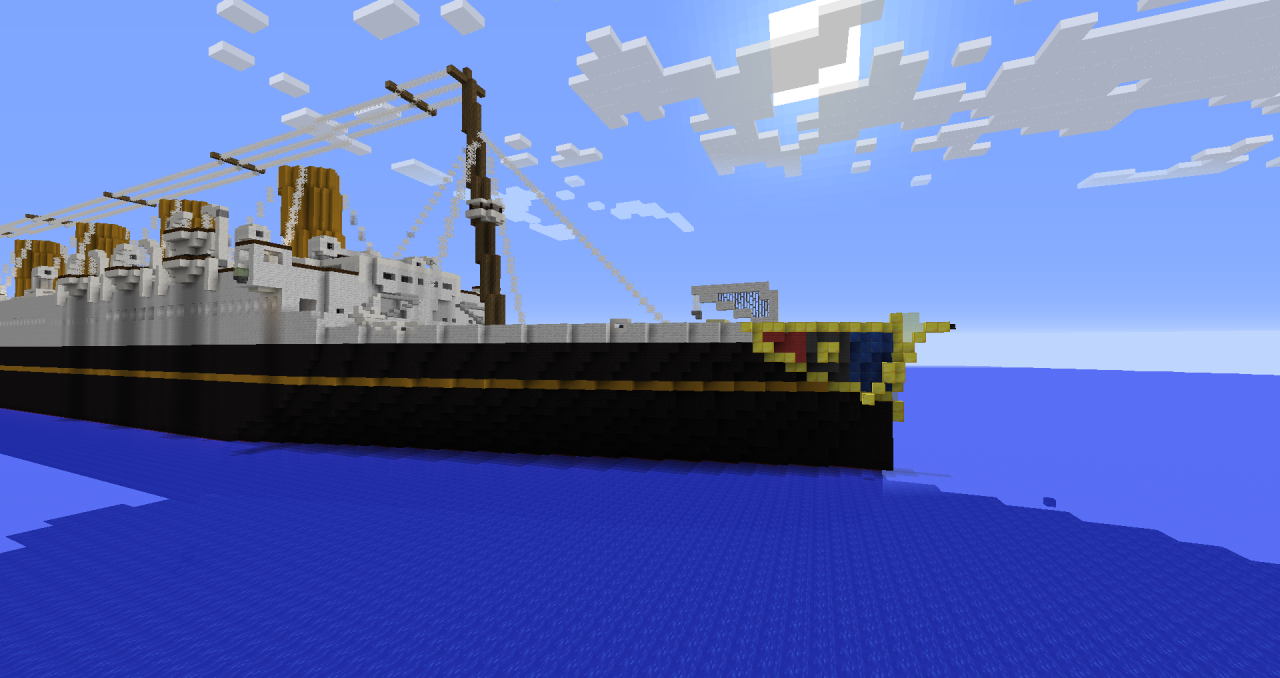 RMS Defender Minecraft Map