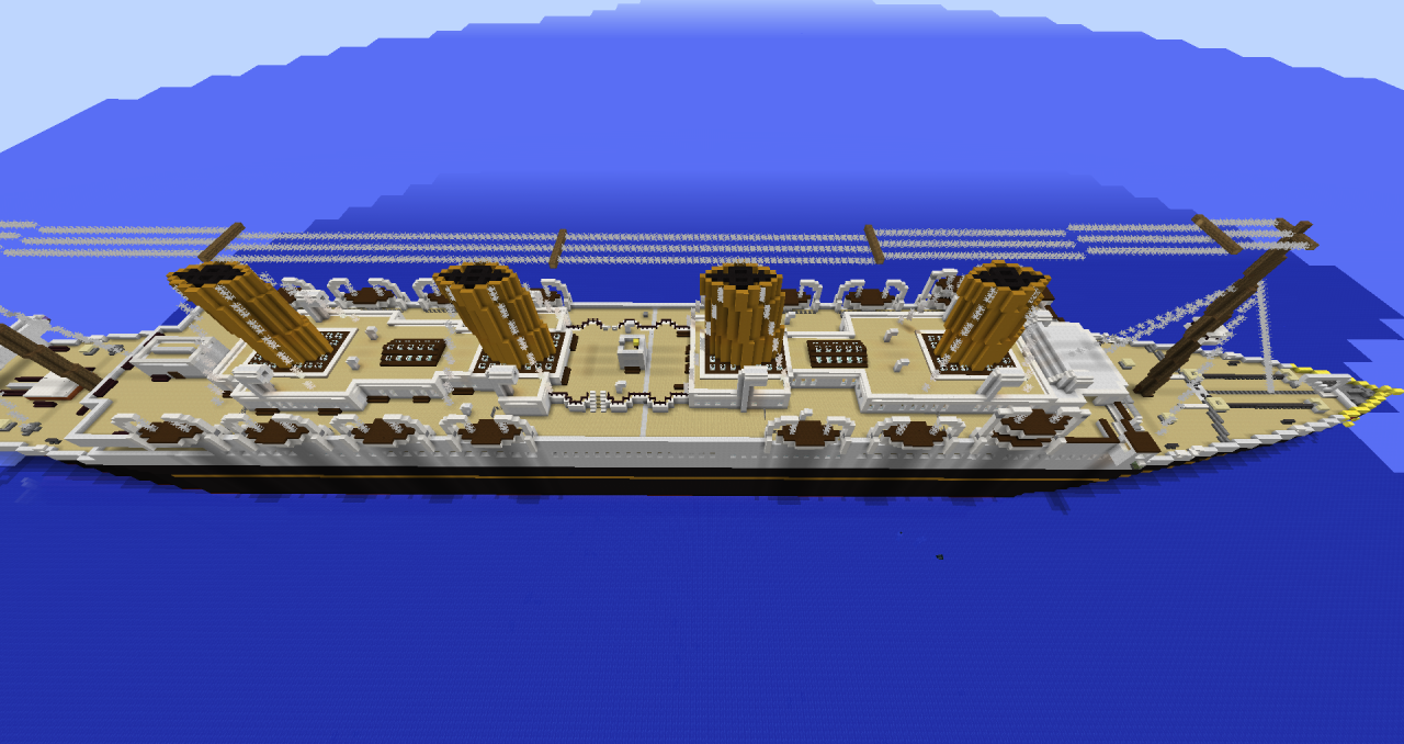 RMS Defender Minecraft Map