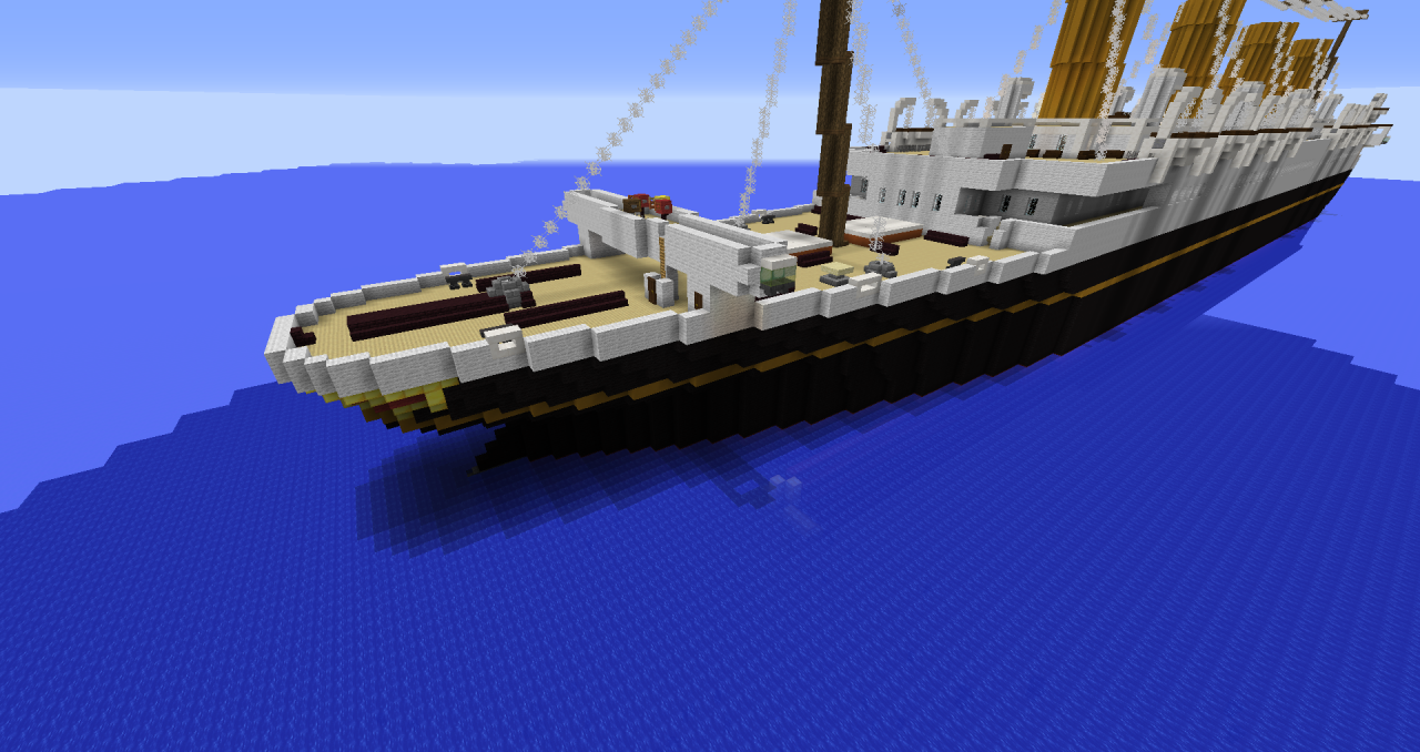 RMS Defender Minecraft Map