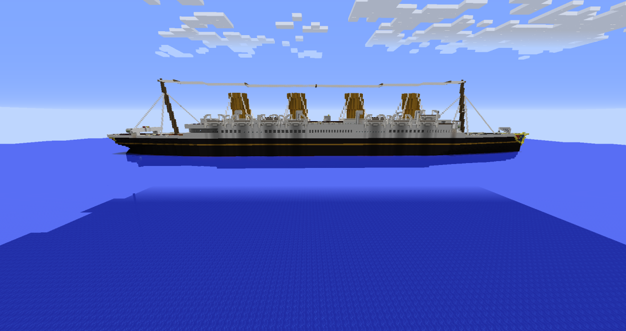 RMS Defender Minecraft Map