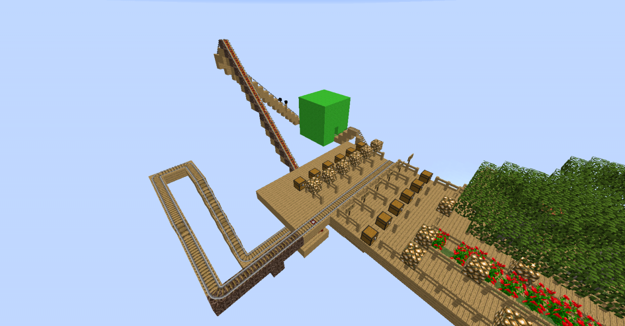 Rollercoaster Minecraft Map
