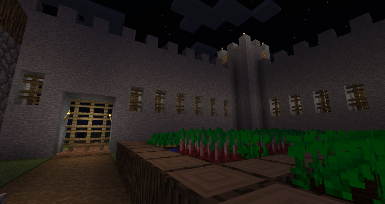 Old School Castle Minecraft Map