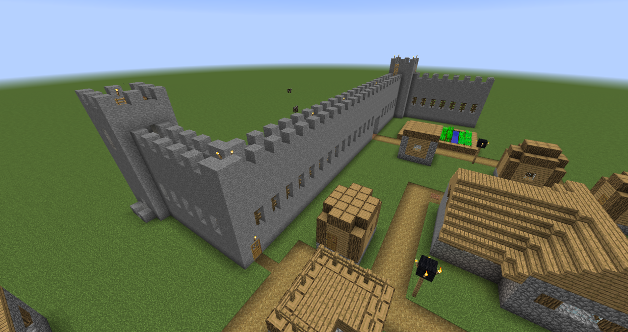 Old School Castle Minecraft Map