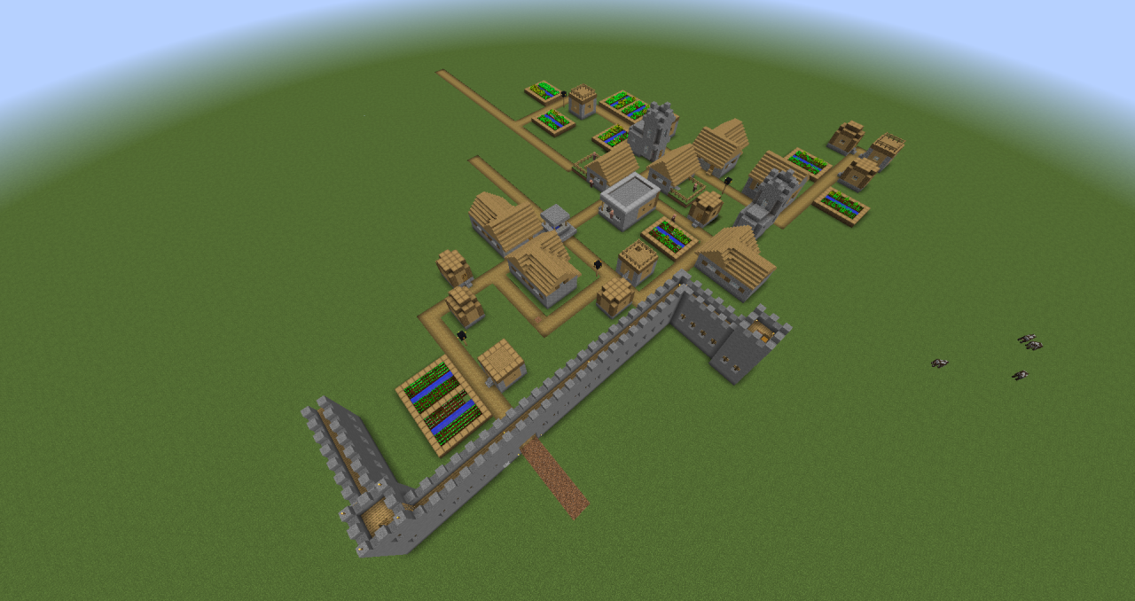 Old School Castle Minecraft Map