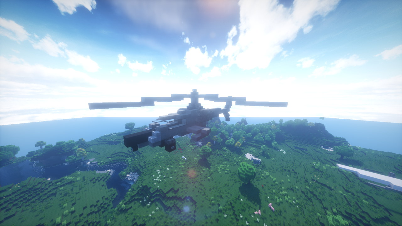 jh-42 tomahawk fictional helicopter Minecraft Map
