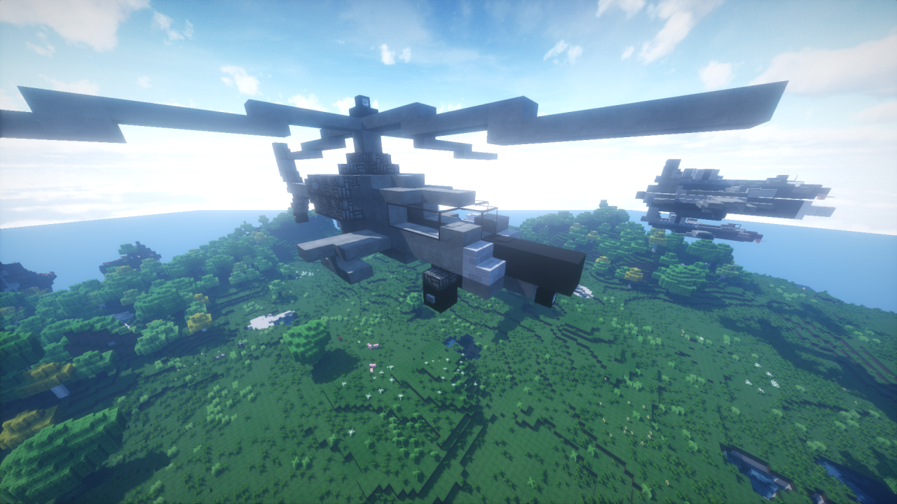 jh-42 tomahawk fictional helicopter Minecraft Map