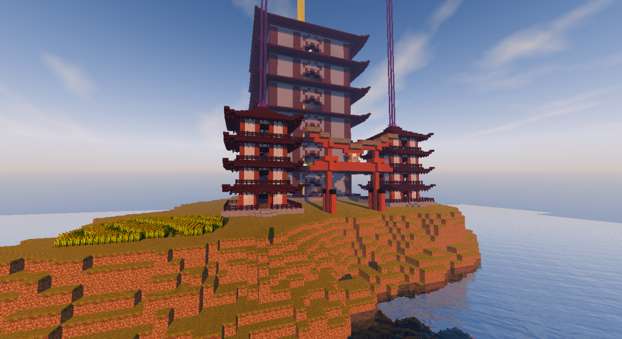 KITSUNE BASE- Age of Gods Minecraft Map