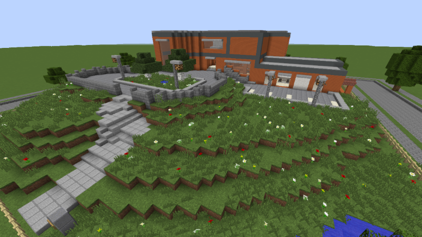 'Behind the Picket Fence" Dream house, not meth cartel. Minecraft Map