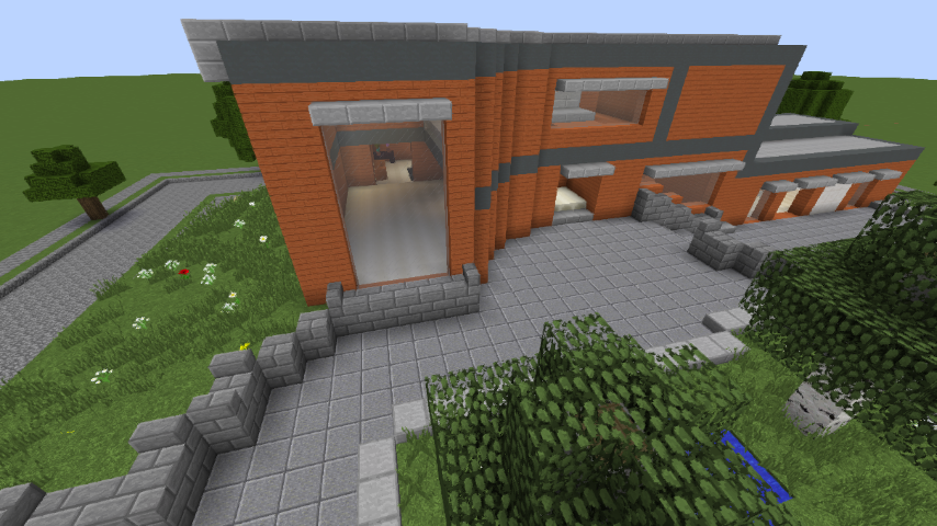 'Behind the Picket Fence" Dream house, not meth cartel. Minecraft Map