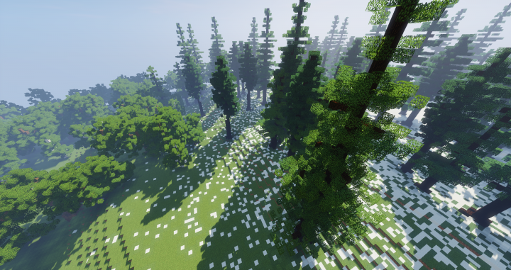Forest - Custom Terrain Minecraft Map