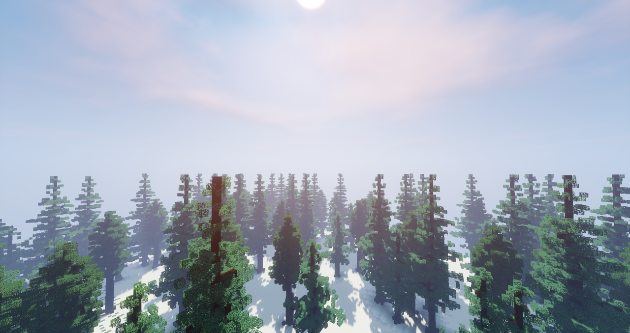 Forest - Custom Terrain Minecraft Map