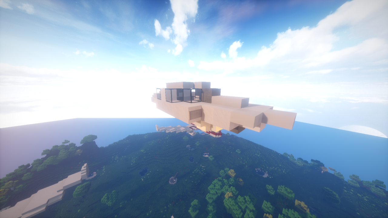 flying car Minecraft Map