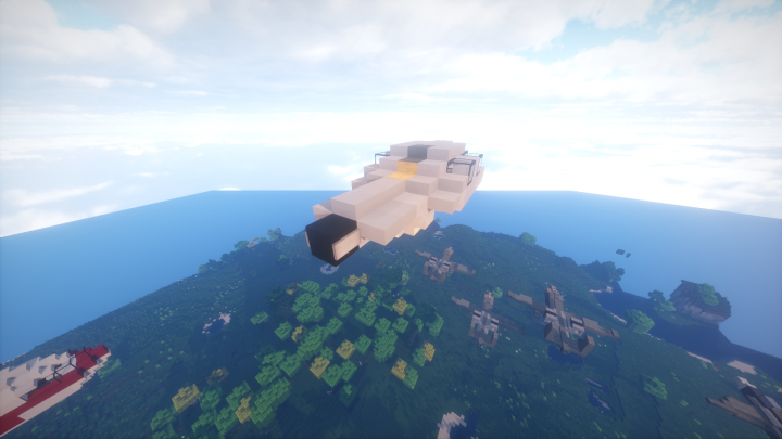 flying car Minecraft Map
