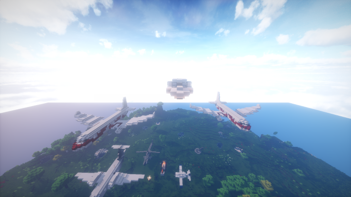 flying car Minecraft Map