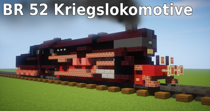 BR 52 Kriegslokomotive Minecraft Map
