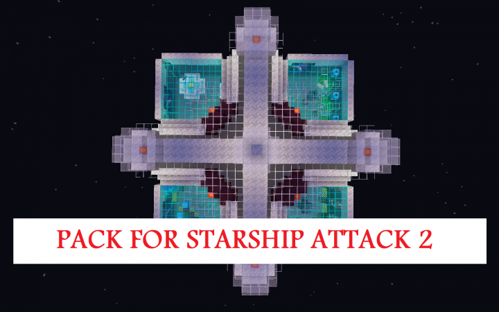 Pack for map Starship Attack 2 Minecraft Texture Pack