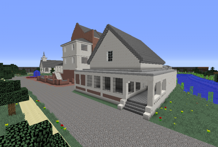 The Walking Dead - Alexandria Safe-Zone Minecraft Map