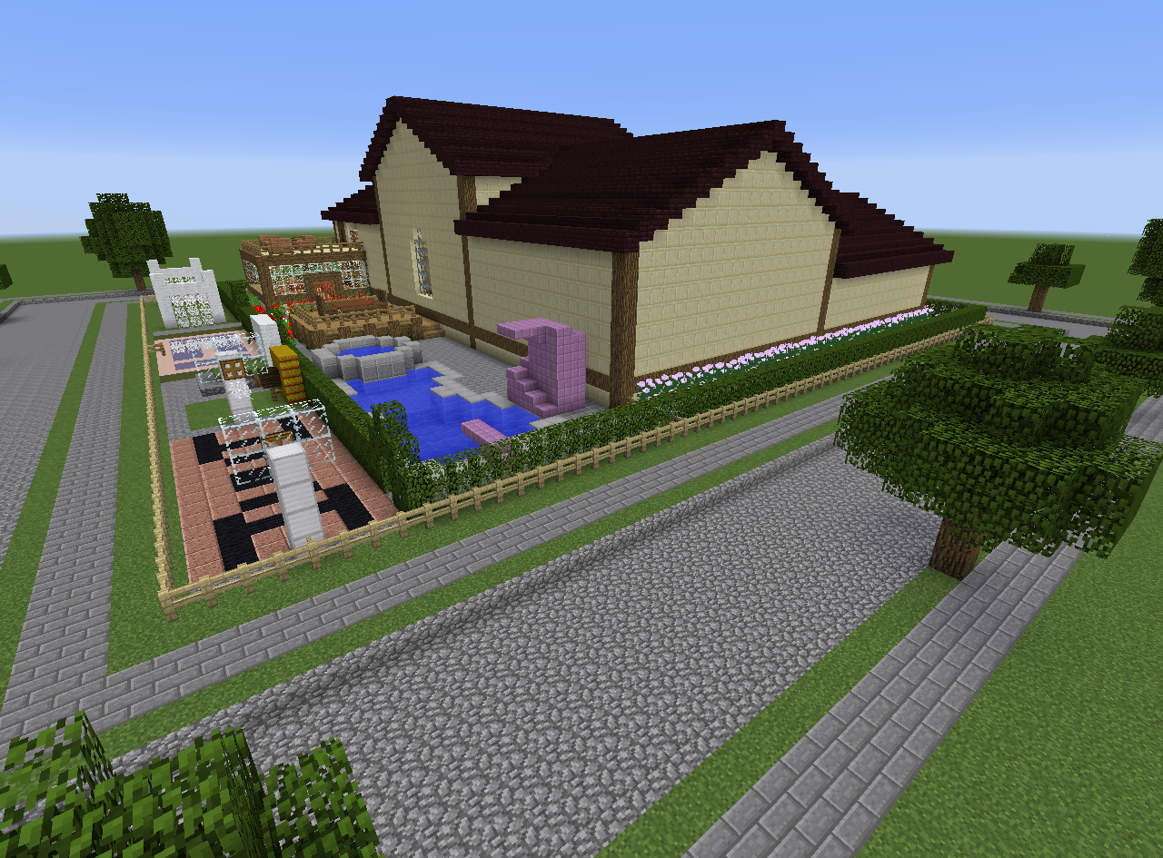 Mckeen Manor Behind the White Picket Fence Contest Minecraft Map