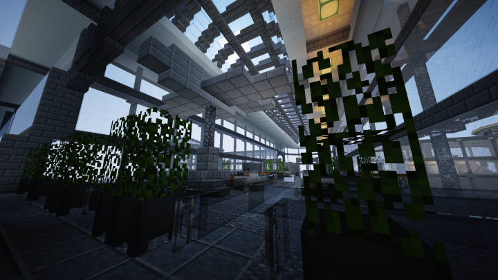 Airport Check-in & Security Minecraft Map
