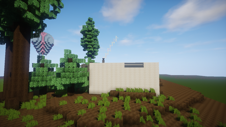 Sleek Modern with Downlaod Minecraft Map