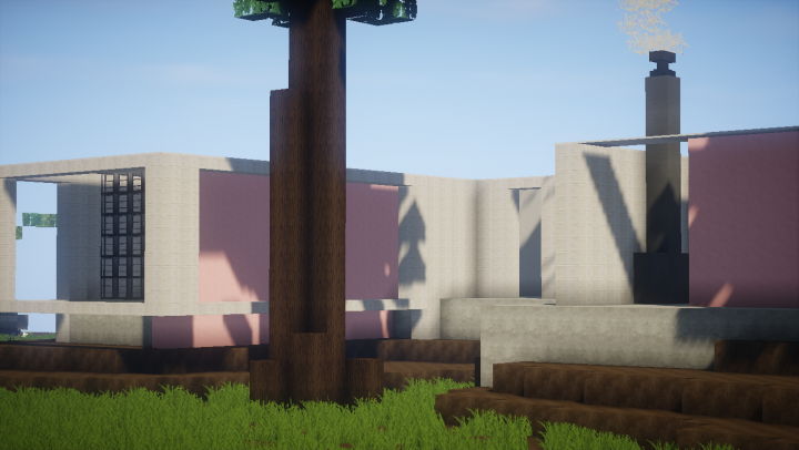 Sleek Modern with Downlaod Minecraft Map