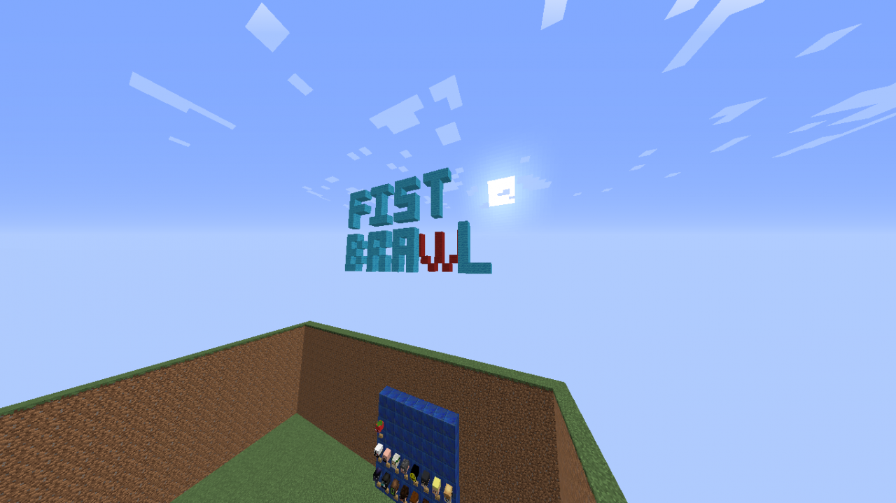 Fist brawl version 1.0 Minecraft Project