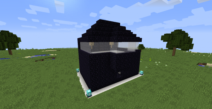 TNT Cannon with Obsidian Base Minecraft Map