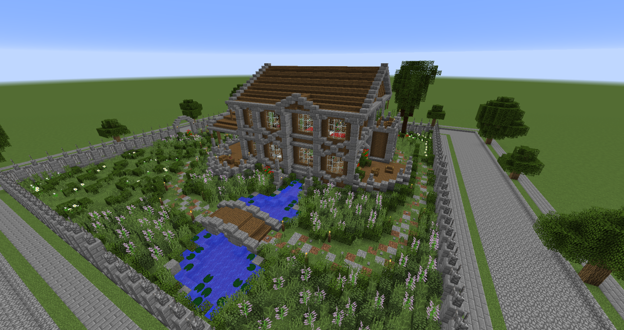 Behind the Picket Fence - House Minecraft Map