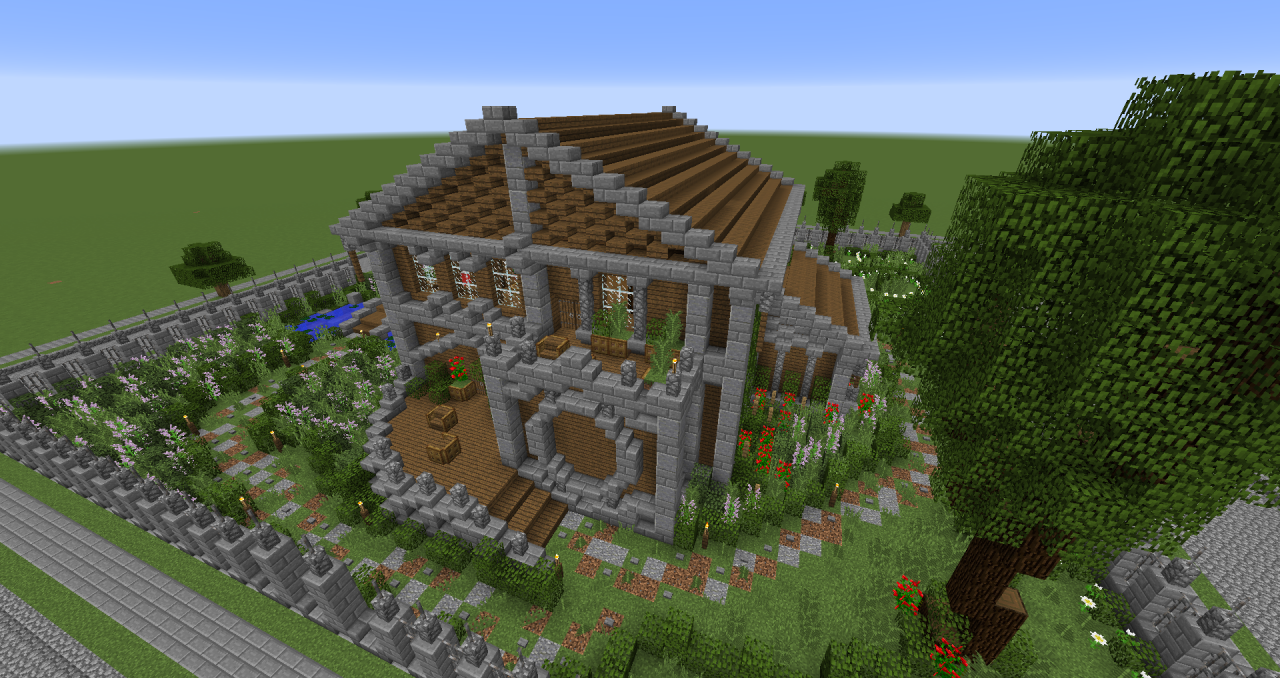 Behind the Picket Fence - House Minecraft Map