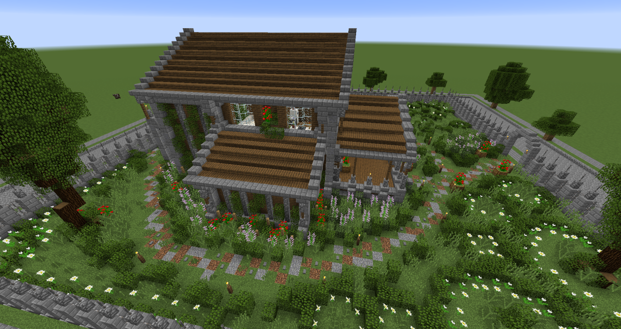 Behind the Picket Fence - House Minecraft Map