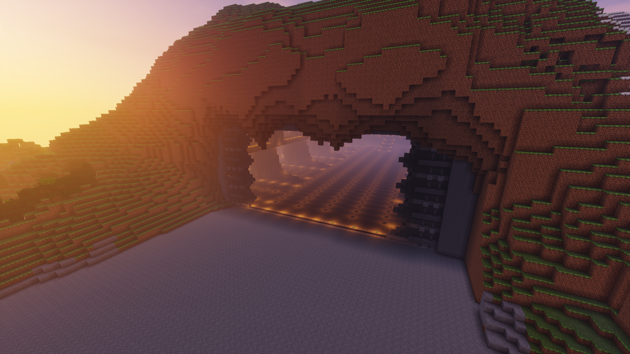 Star Wars Mountain Base Minecraft Map