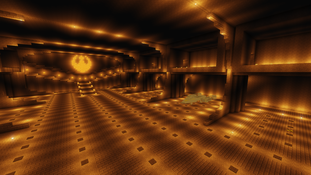 Star Wars Mountain Base Minecraft Map