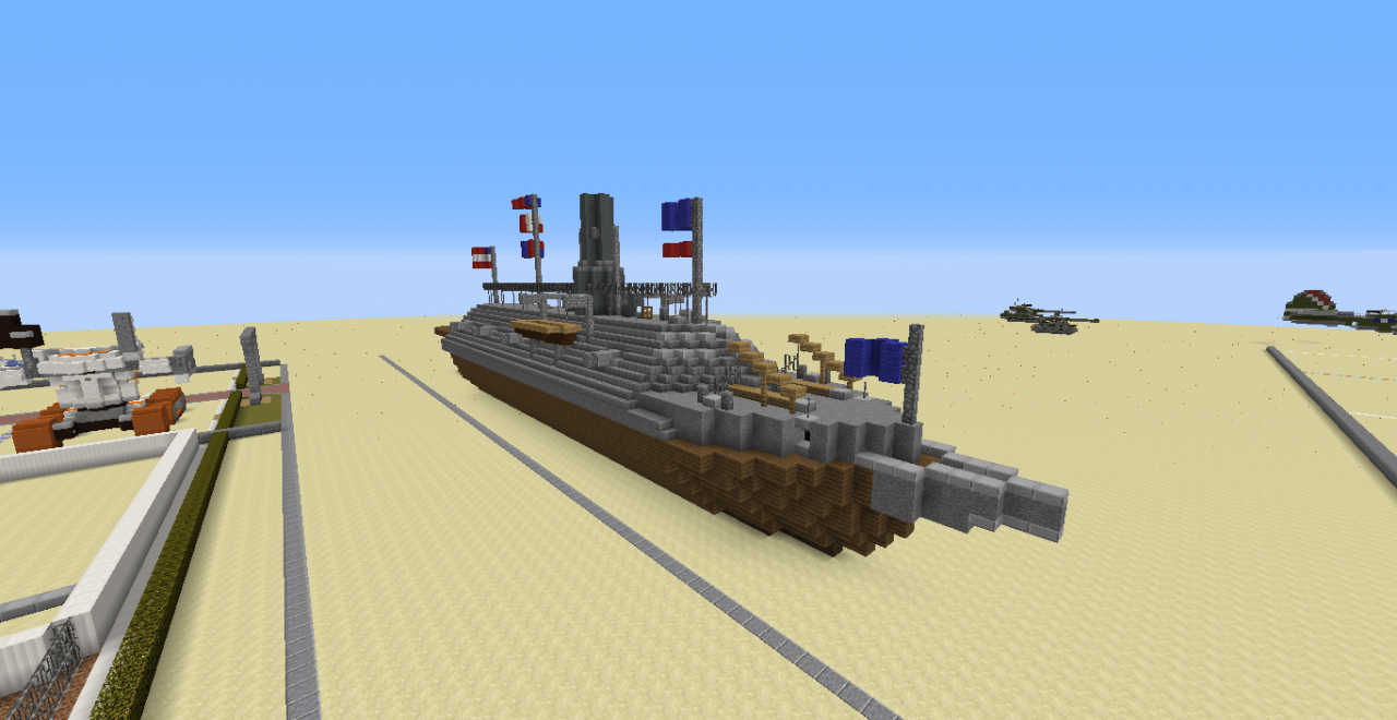 CSS Virginia Ironclad Minecraft Map