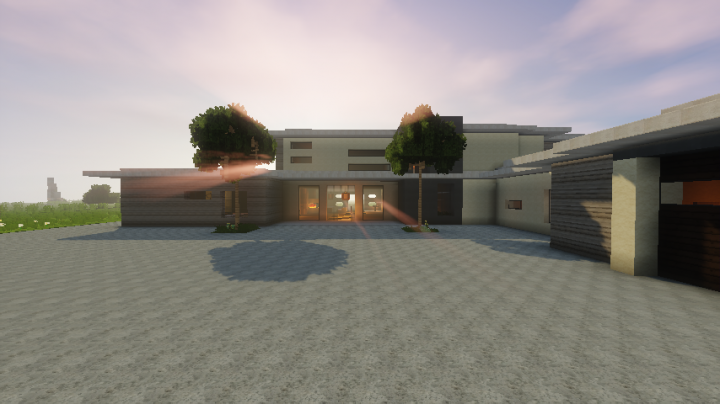 Modern House Minecraft Map