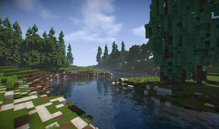 Realistic Scenery Vol. 1 (map for builders) Minecraft Map