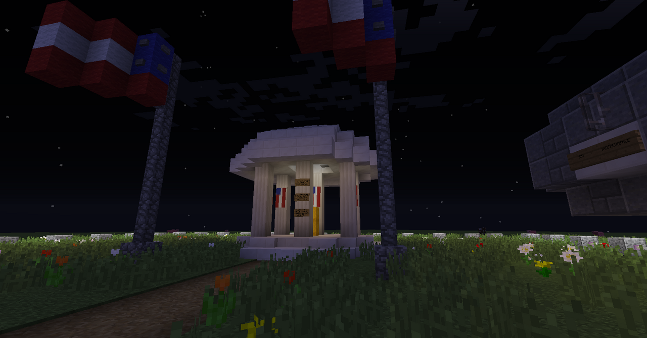 Red Dawn War Memorial Minecraft Map
