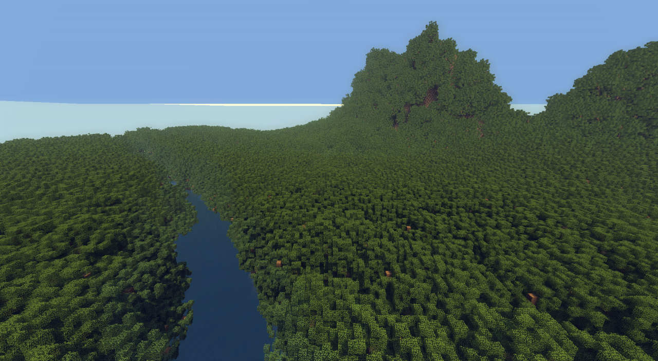 Custom Map (No Buildings) Minecraft Map