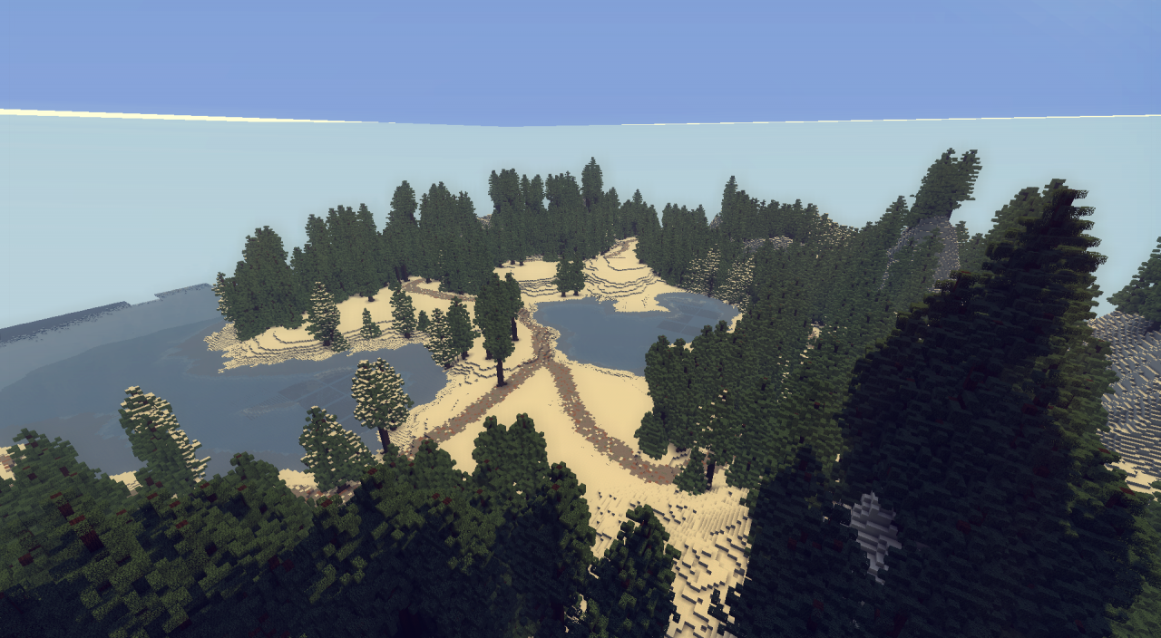 Custom Map (No Buildings) Minecraft Map