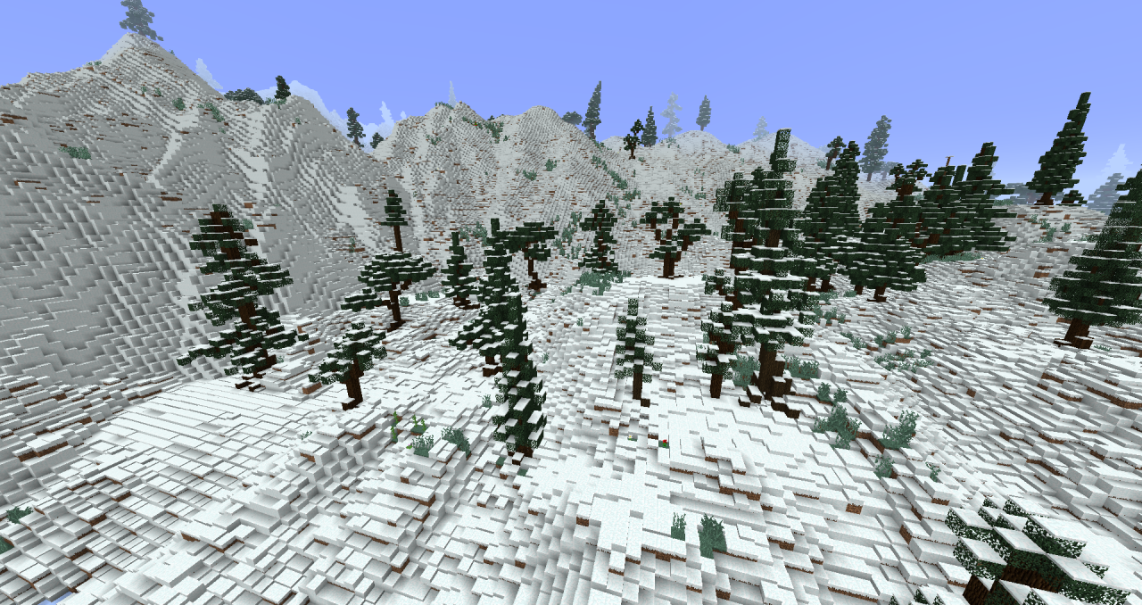 Givralys frozen island Minecraft Map